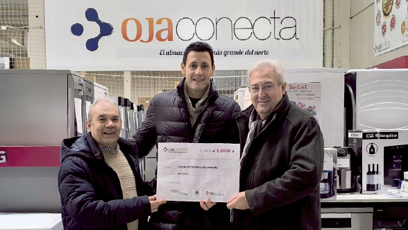 Donación de 1.000€ a la Cocina Económica de Logroño - Comercial Oja